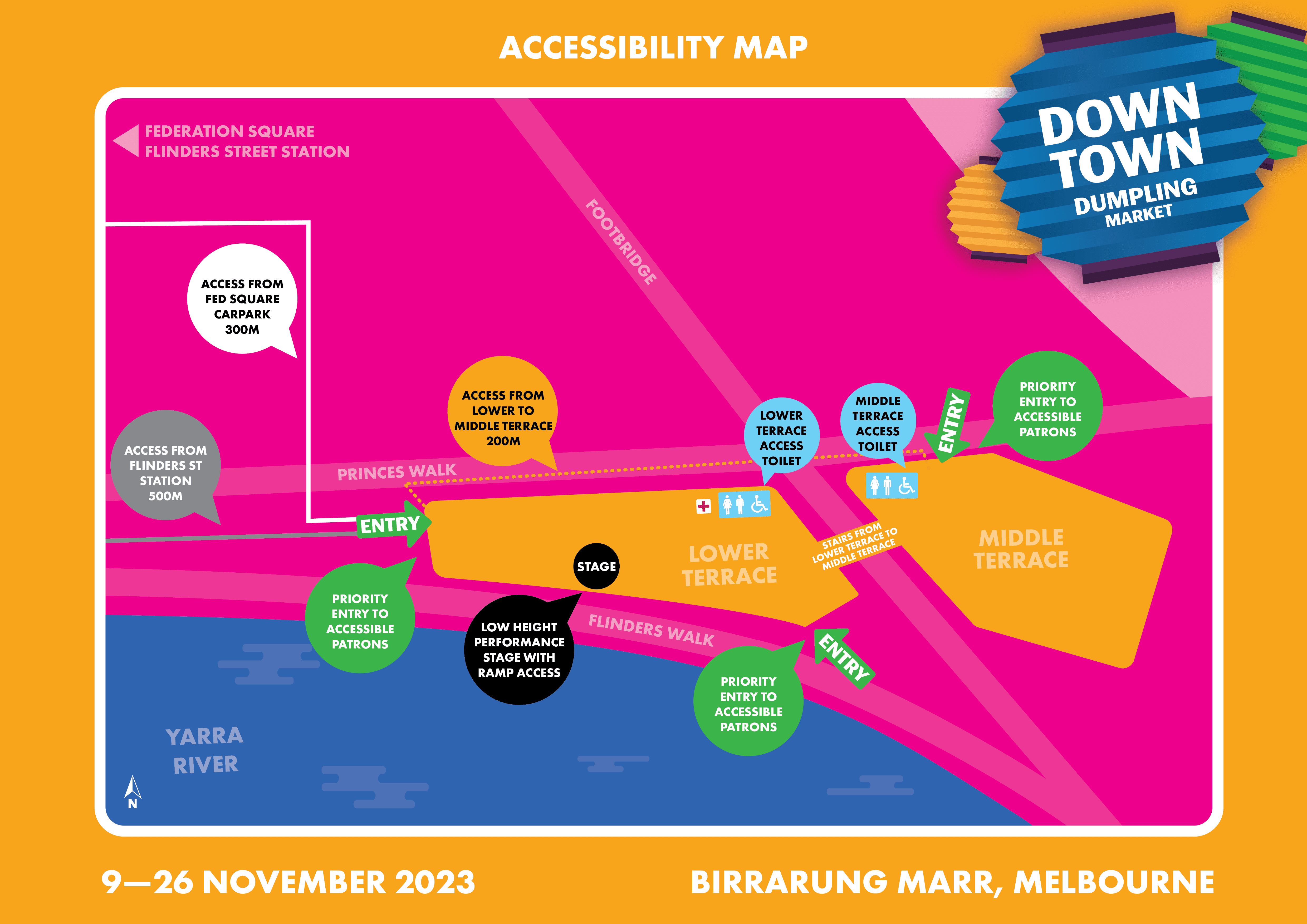 Access and Inclusion - Downtown Dumpling Market